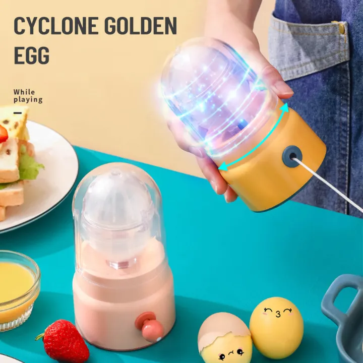 Creative golden egg puller manual pull-type egg shaker kitchen egg ...