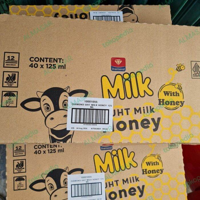 Diamond milk Honey 125ml dus | Lazada Indonesia