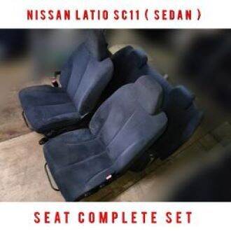 Nissan Latio TIIDA SC11 C11 Sedan Seat Complete Set ( Black ) / Car ...