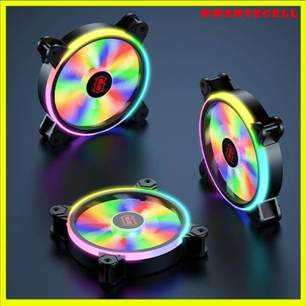GAMEN Gaming Fan Case RGB 1 Set 3 Kipas + Kontroler Fab CPU GCF300C ...