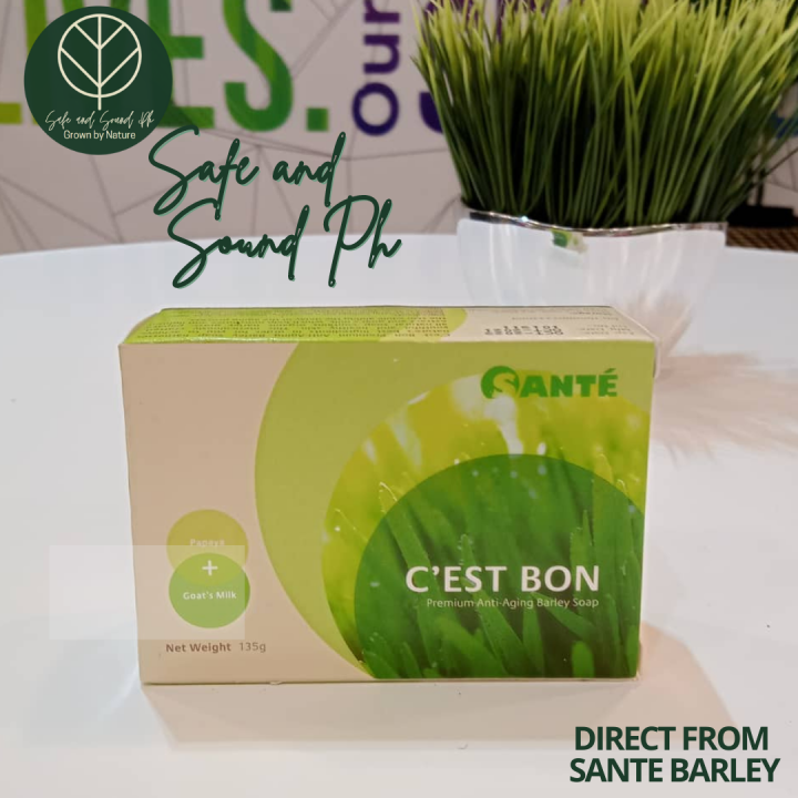 Sante Barley C'est Bon Premium Anti aging Soap (135gms) | Lazada PH