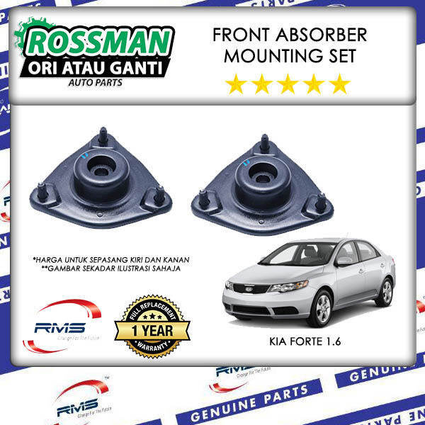 2 UNIT RIMS HEAVY DUTY KIA FORTE 1.6 FRONT ABSORBER MOUNTING SET | Lazada