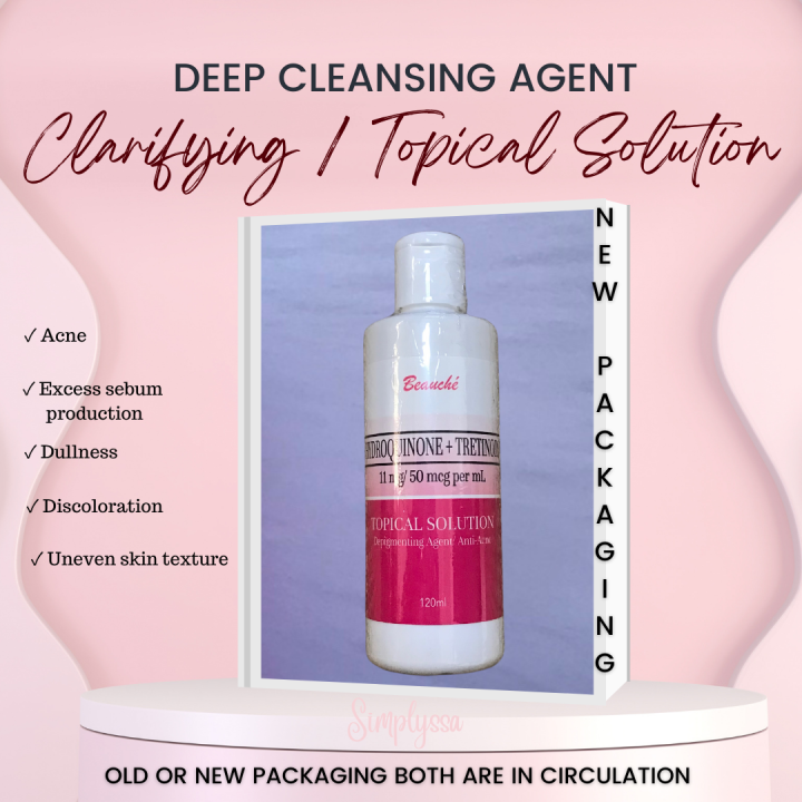 Beauche Skin Care Clarifying/ Topical Solution Depigmenting Agent/ Anti ...