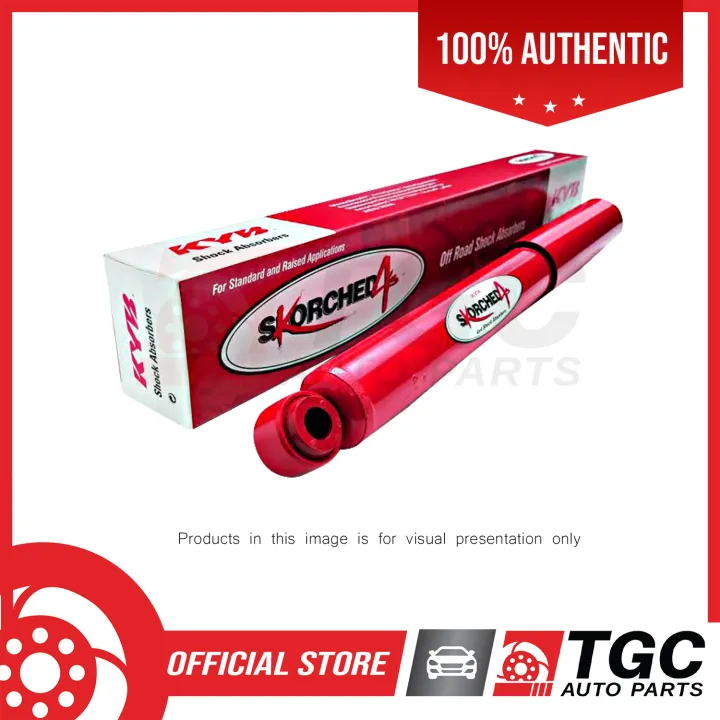 KYB KAYABA Skorched 4 Front Shock Absorber Toyota Land Cruiser 80 / 100 Series 845003 2pcs ...