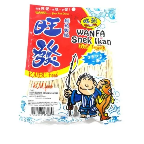 Makanan Ringan - Wanfa Snack Ikan Fish Snack Snek Ikan 50 gr Murah ...