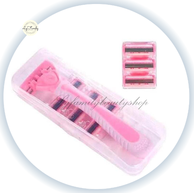 Useful 6 layer blades shaving skin razor with handle | Lazada PH
