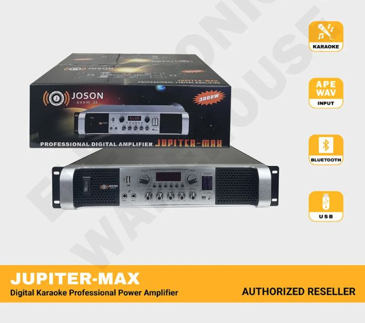 Original Joson JUPITER-MAX Digital Karaoke Professional Power Amplifier ...