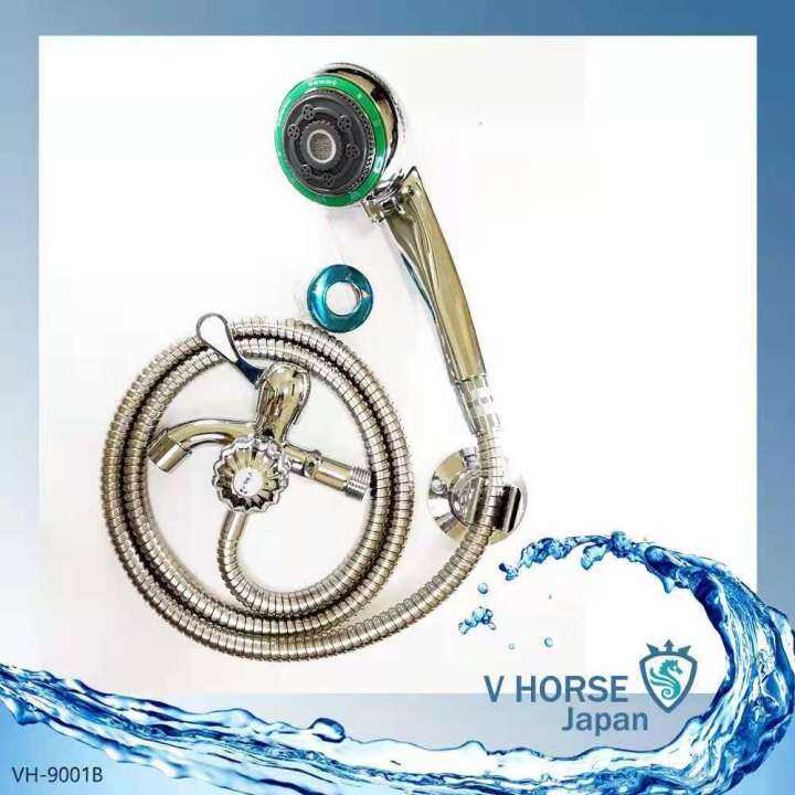 V horse Telephone shower set with two way faucet #VH-9001B | Lazada PH