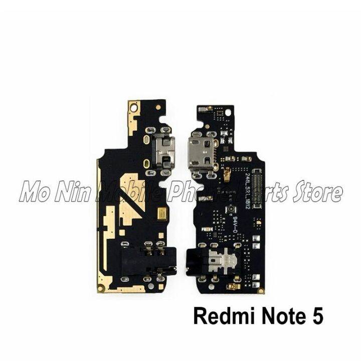 Microphone Module+USB Charging Port Board Flex Cable Connector Parts For Redmi Note 5 5A ...