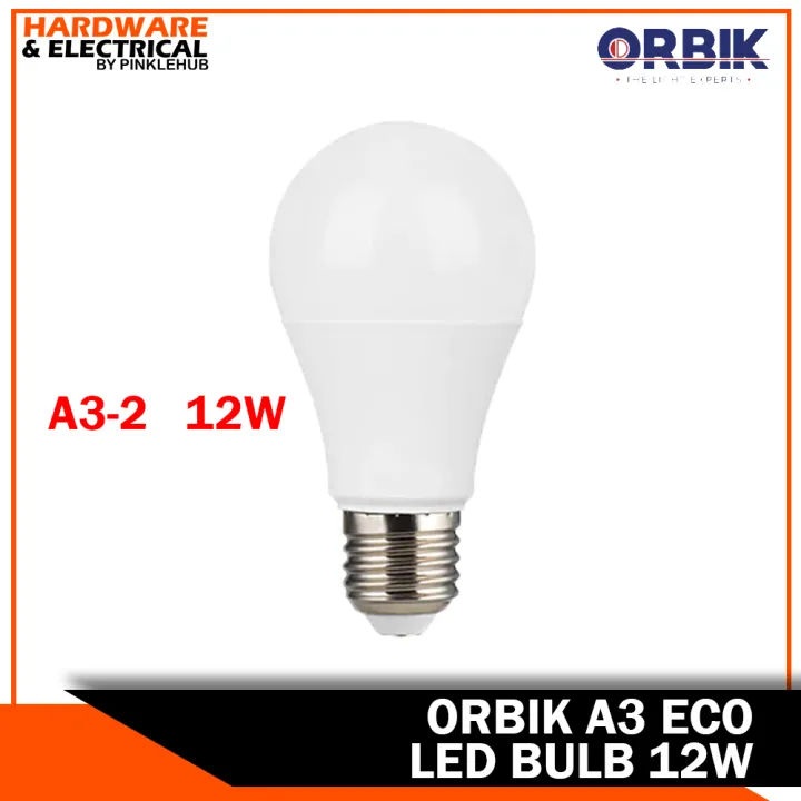 ORBIK A3 ECO LED BULB 12W (OB-LD-A3212WE27DL) A3-2 10W | Lazada PH