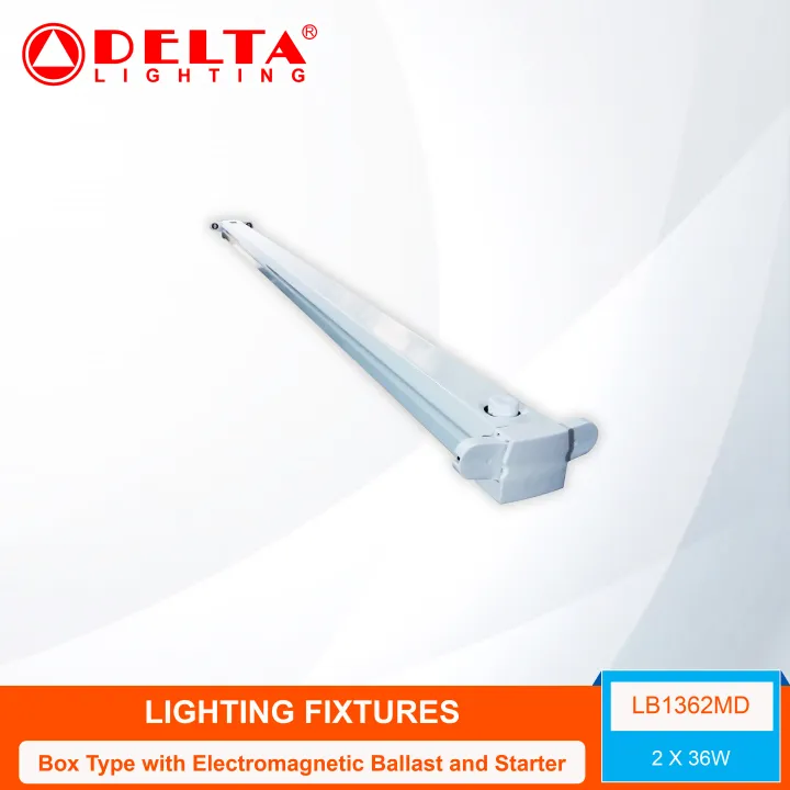 Delta Lighting Fixtures Box Type with Electromagnetic Ballast and ...