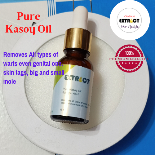 Pure Organic Authentic Kasoy Oil Warts Remover, Skin Tags Remover ...