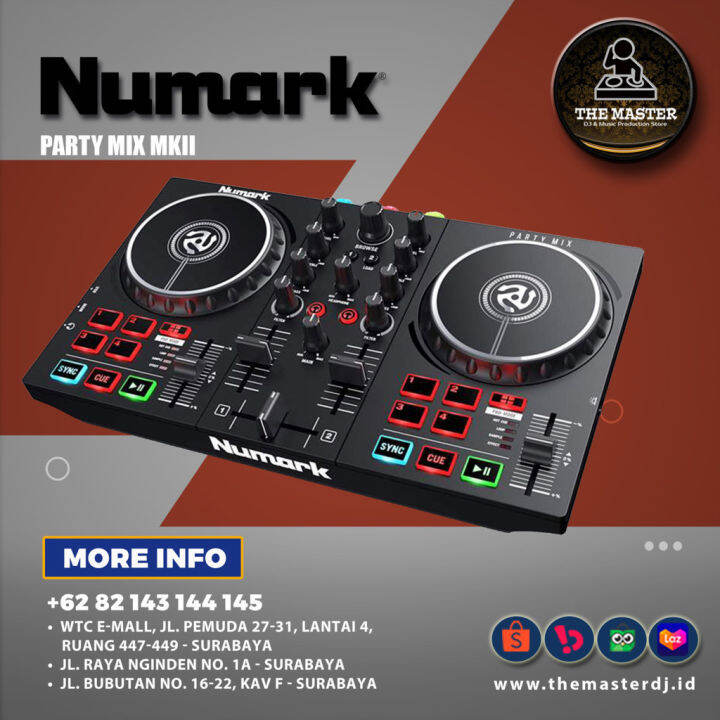[Ready Stock] Numark Party Mix MK2 | 2 | MKII | II DJ Controller ...