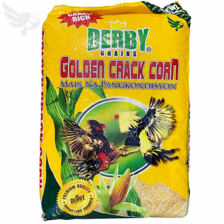 Derby Grains Golden Crack Corn 25KG - By Unifeeds - Conditioning ...