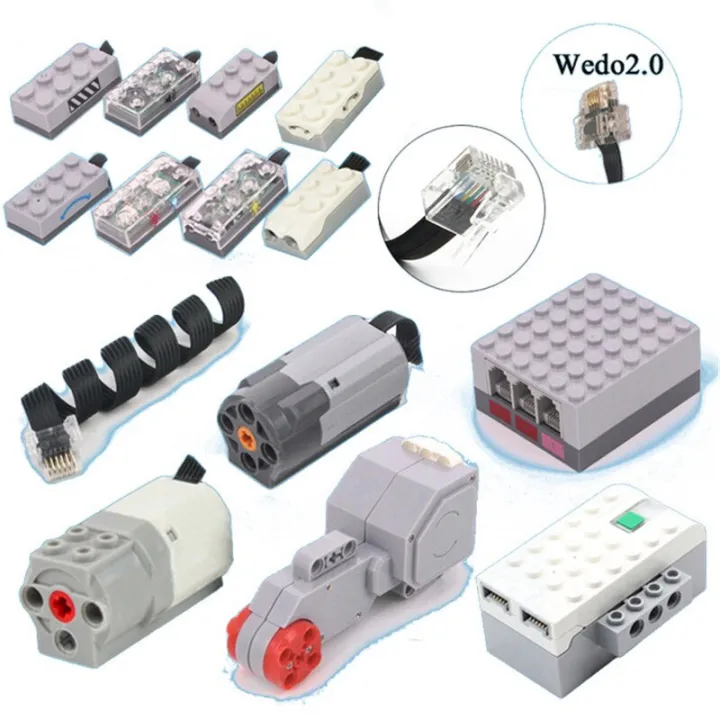 High-Tech Power Electronic Fuctions Parts Wedo2.0 Motor battery box Motor Crystal Head Cabe 9686 ...