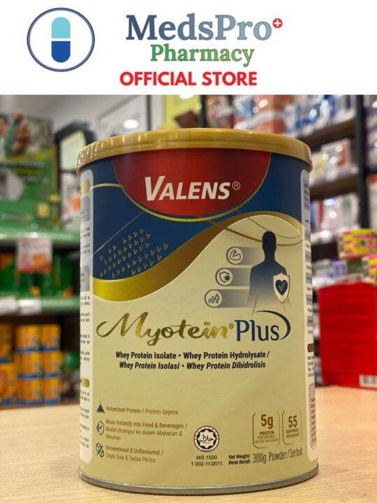 VALENS MYOTEIN PLUS WHEY PROTEIN 300G | Lazada