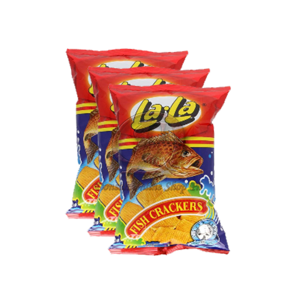 La-La Fish Crackers 100g 3 packs | Lazada PH