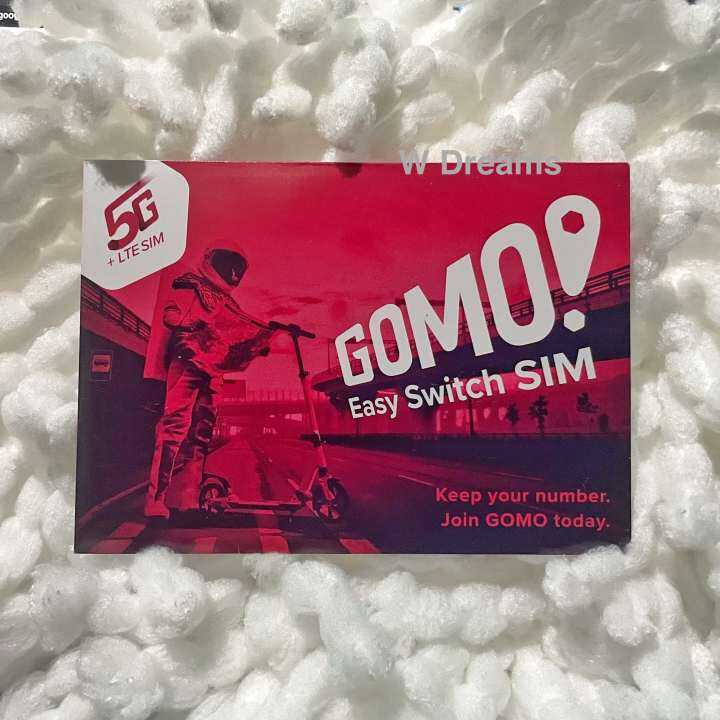 GOMO Easy Switch Sim with 30 GB No Expiry | Lazada PH