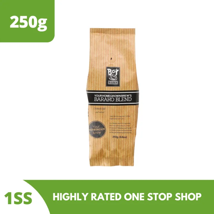 Bo's Coffee YourHome Grown Brew's Barako Blend, 250g | Lazada PH