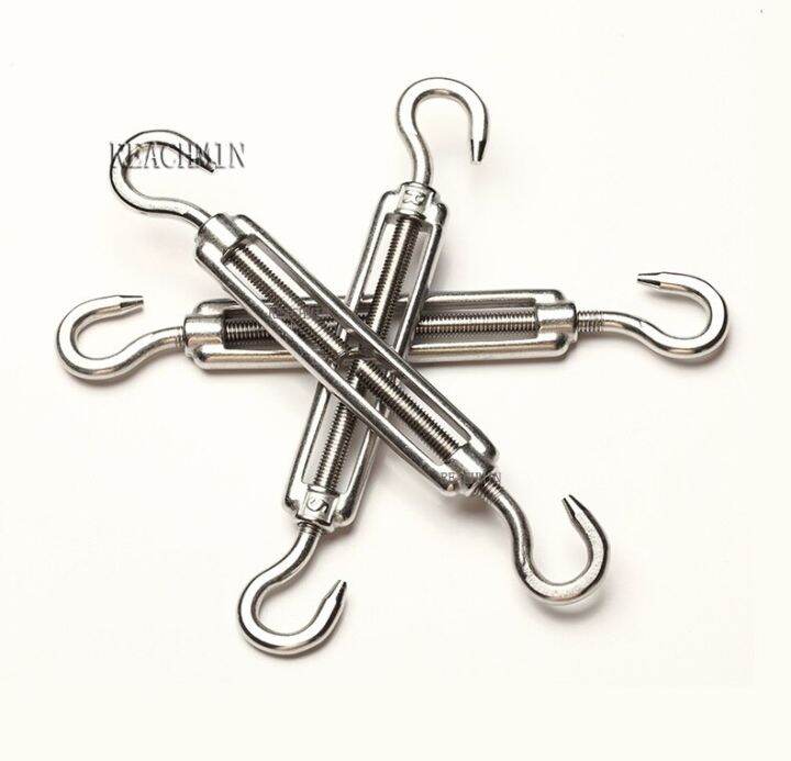 [HOT 2023] 304 Stainless Steel M4 M5 M6 M8 M10 M12 Hook-Hook Turnbuckle ...