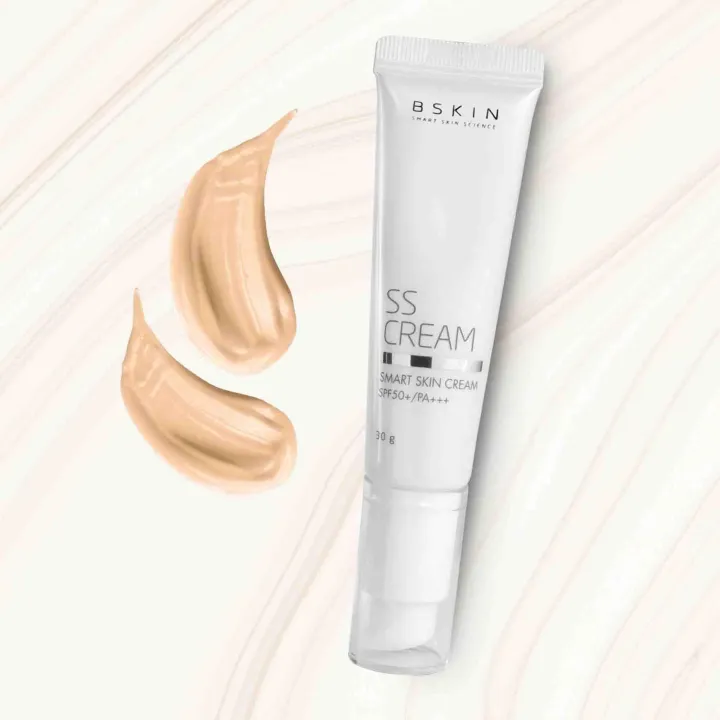 BSKIN SS Cream 30g (Foundation, Sunblock SPF50/PA+++, Make Up Base ...
