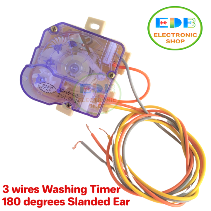 Washing Machine Timer 3 Wires Slant Ears 3wires washing timer | Lazada PH