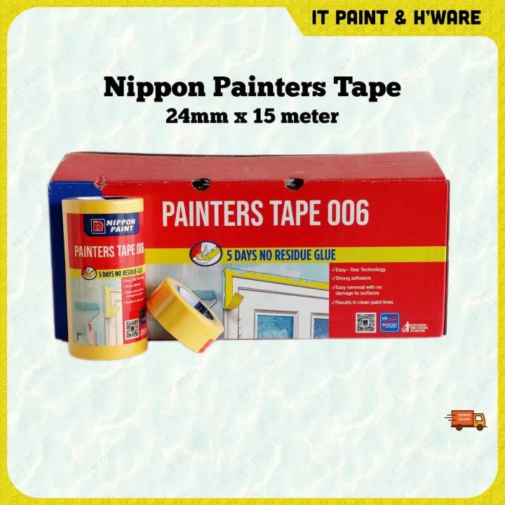 Nippon Painters Tape 006 & Apollo M500 Masking Tape General Performance ...