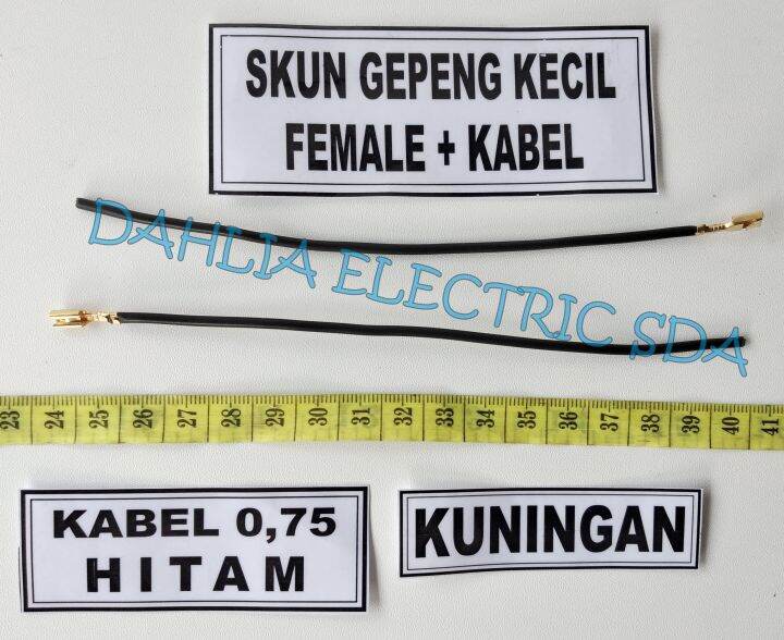 KABEL HITAM + SKUN GEPENG KECIL (CDI) FEMALE | Lazada Indonesia