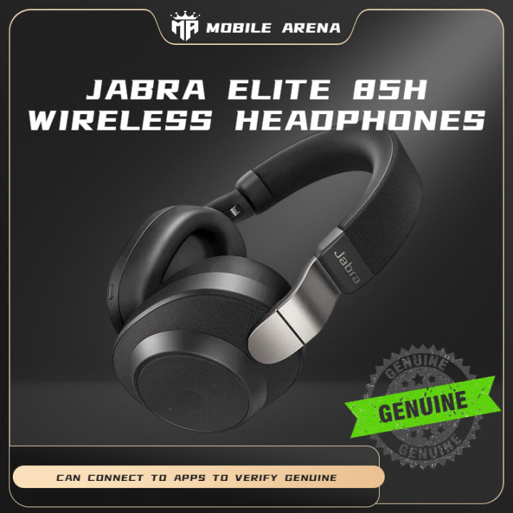 JABRA ELITE 85H NOISE CANCELING WIRELESS BLUETOOTH HEADPHONES | Lazada
