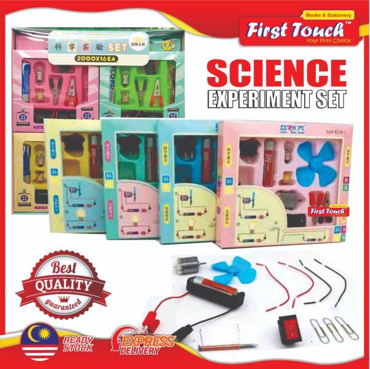Science Experimental Kit Lab Set DIY Circuit Conductor Simple Electric ...