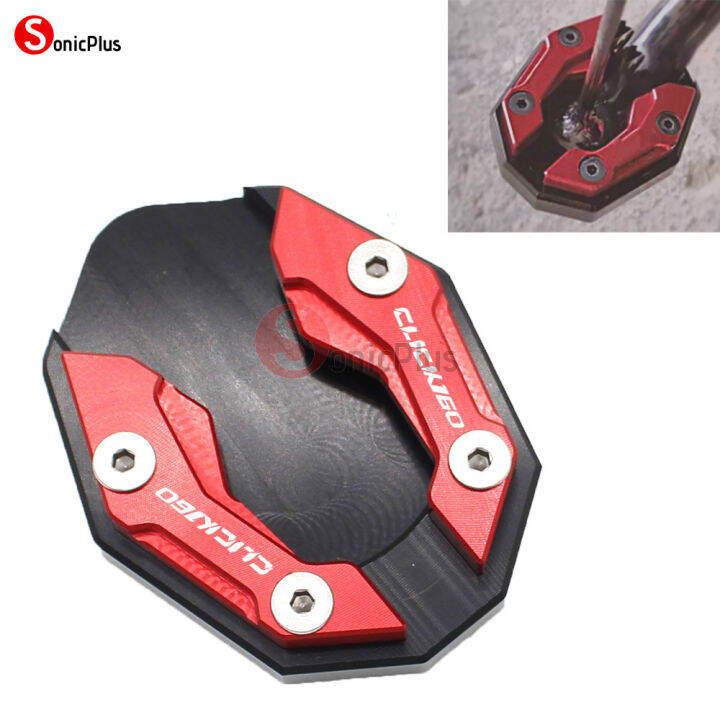 สำหรับฮอนด้าคลิก160 Click160อุปกรณ์มอเตอร์ไซค์ CNC ขาเท้าด้านข้างยืน ...
