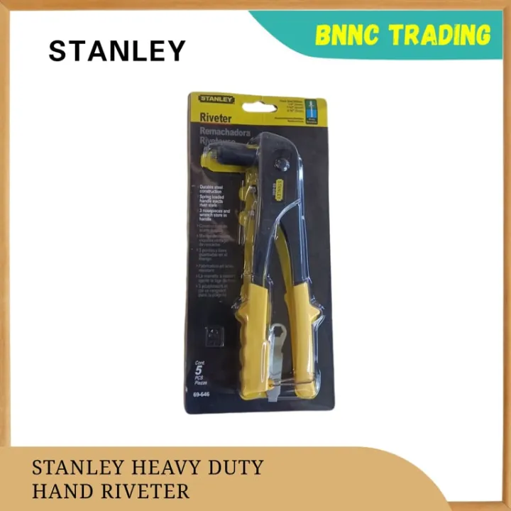 STANLEY HAND RIVETER 3 AND FOR NOZZLE | Lazada PH