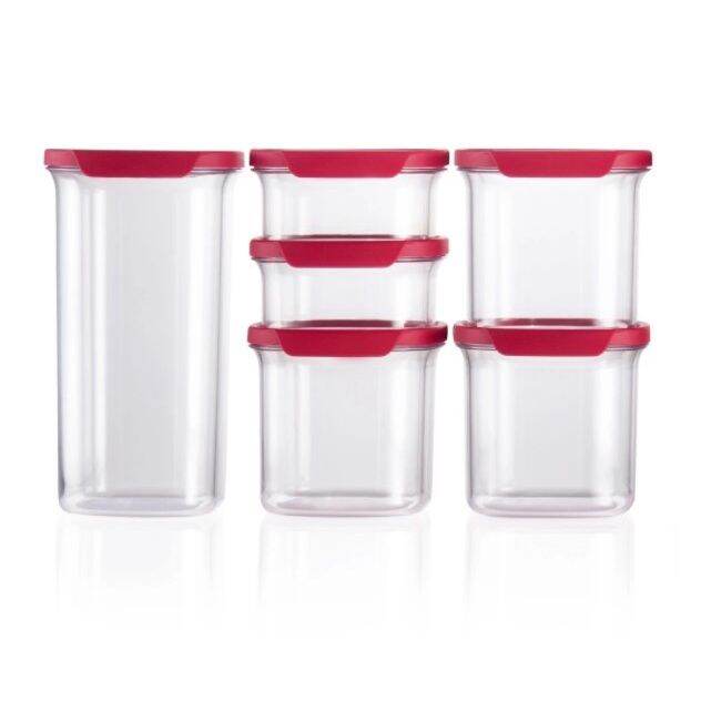 Tupperware Ultra Clear Containers | Kitchen Storage | Lazada