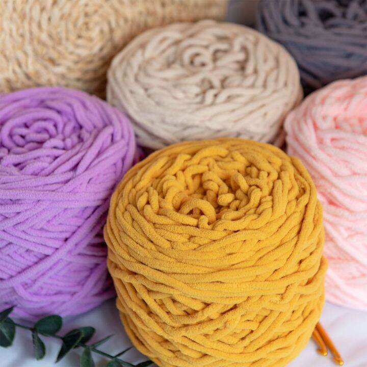 Thick A Crochet Wool Yarn Ball DIY Scarf Towel Hand Knitting Craft ...
