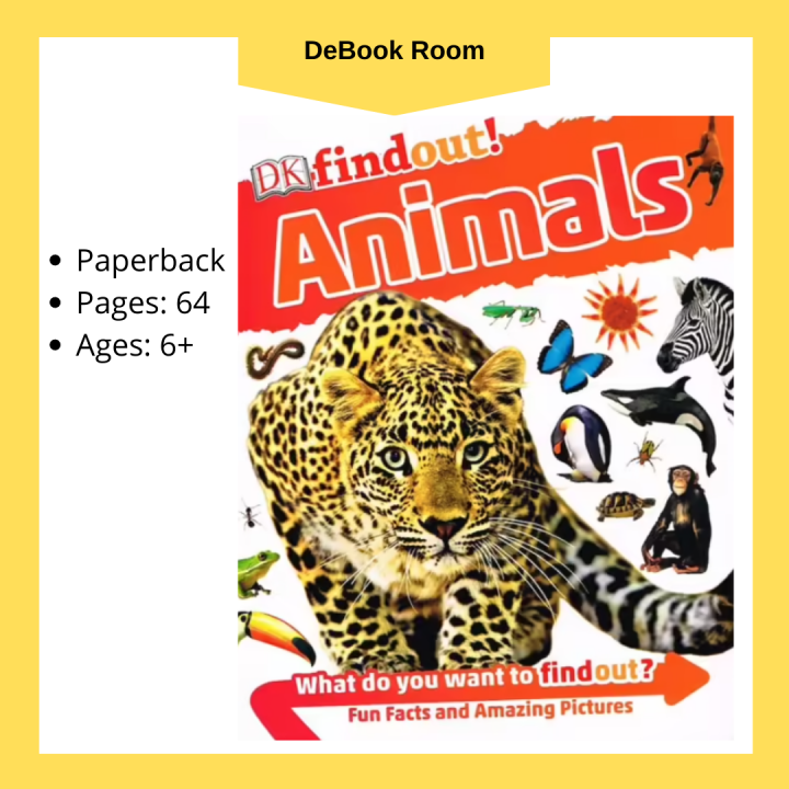 DK Findout! Animals (Fun Facts Book for Children) | Lazada