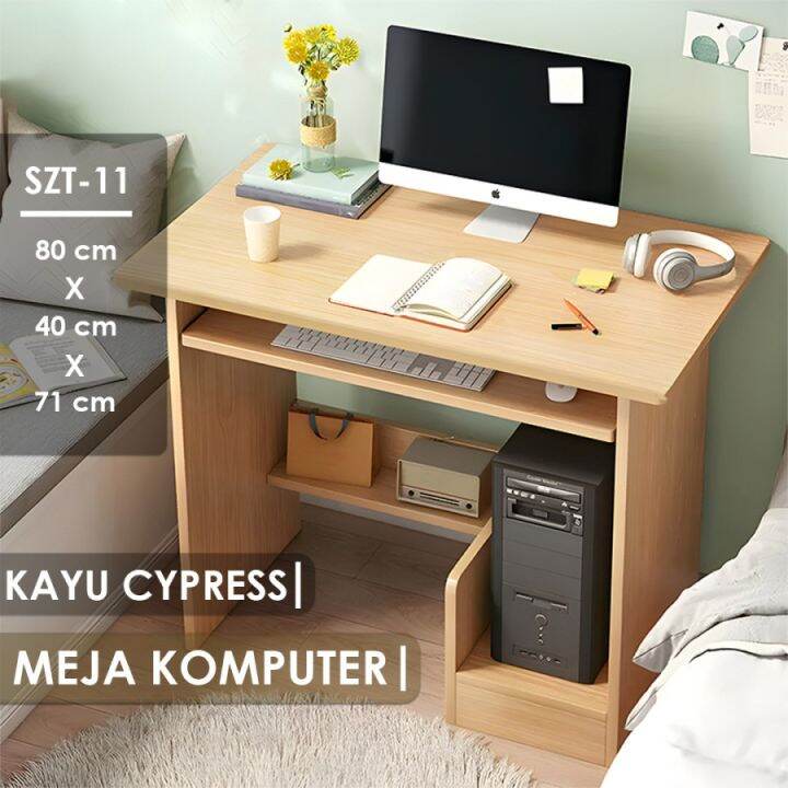 Meja Komputer Minimalis Modern Meja Belajar Meja Aesthetic Meja ...
