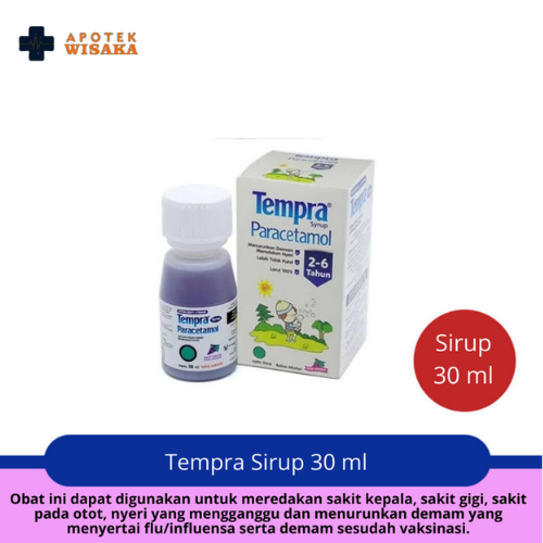 Tempra syr 30 ml | Lazada Indonesia
