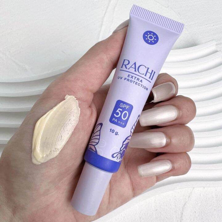 ราคาต่อหลอด กันแดดราชิ RACHI EXTRA UV CARISTA SPF50 PA+++ ครีมกันแดด ...