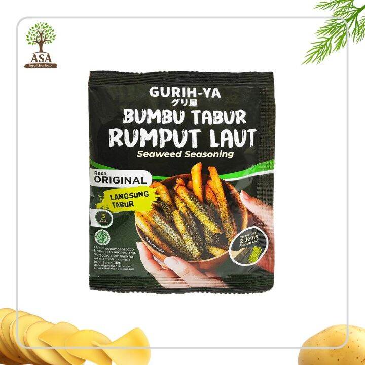 Gurih-Ya Bumbu Tabur Seaweed Original | Lazada Indonesia