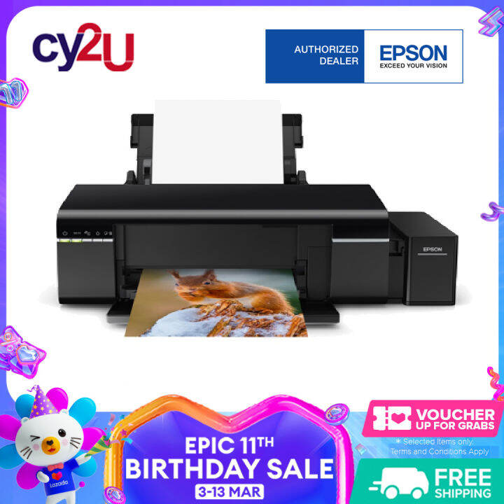 Epson L805 (Print/Wi-Fi) 6-colour Photo Original Ink Tank | Lazada