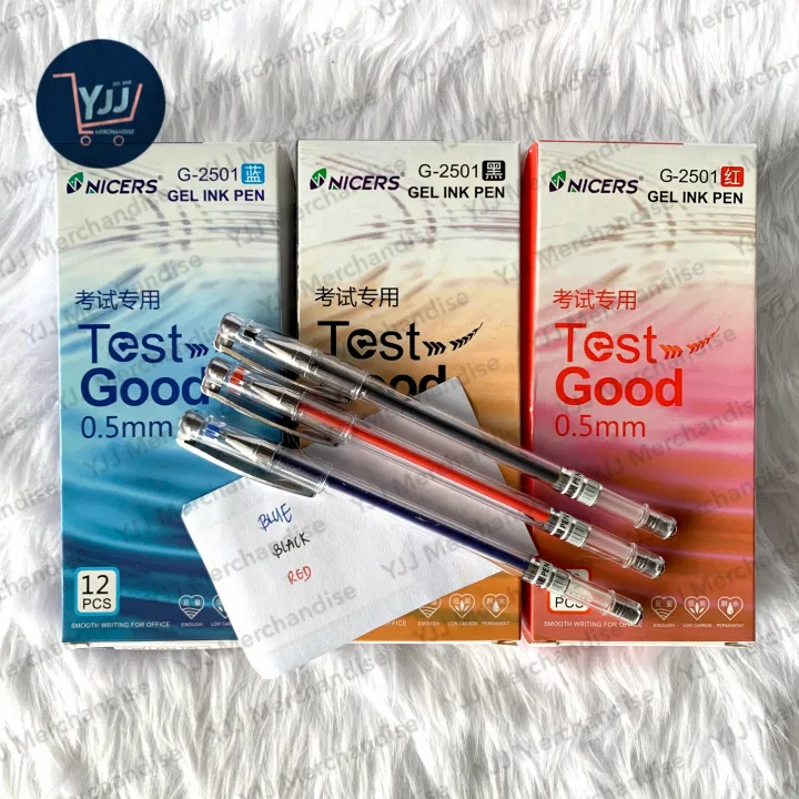 NICERS TEST GOOD GEL INK SIGN PEN G-2501 | Lazada PH