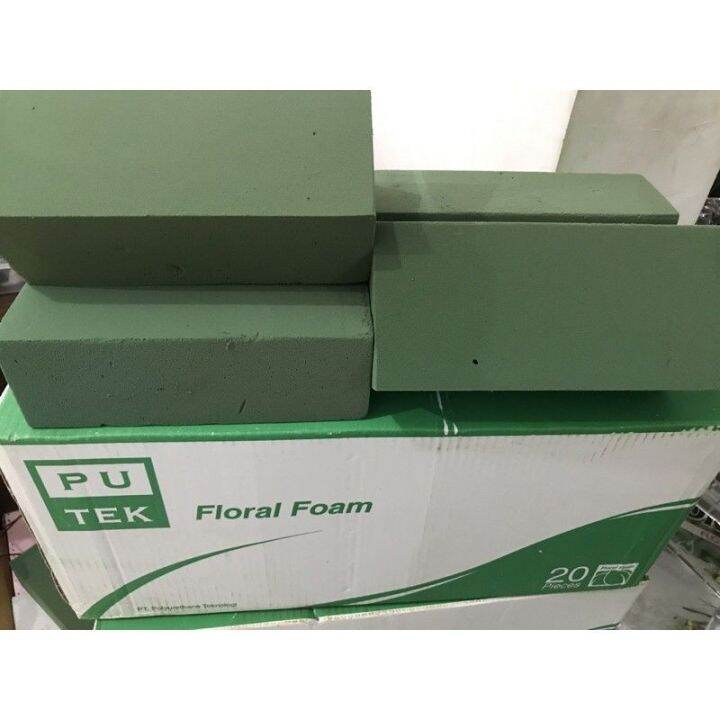 gabus oasis bunga segar spons Dekorasi bunga penancap bunga segar ...