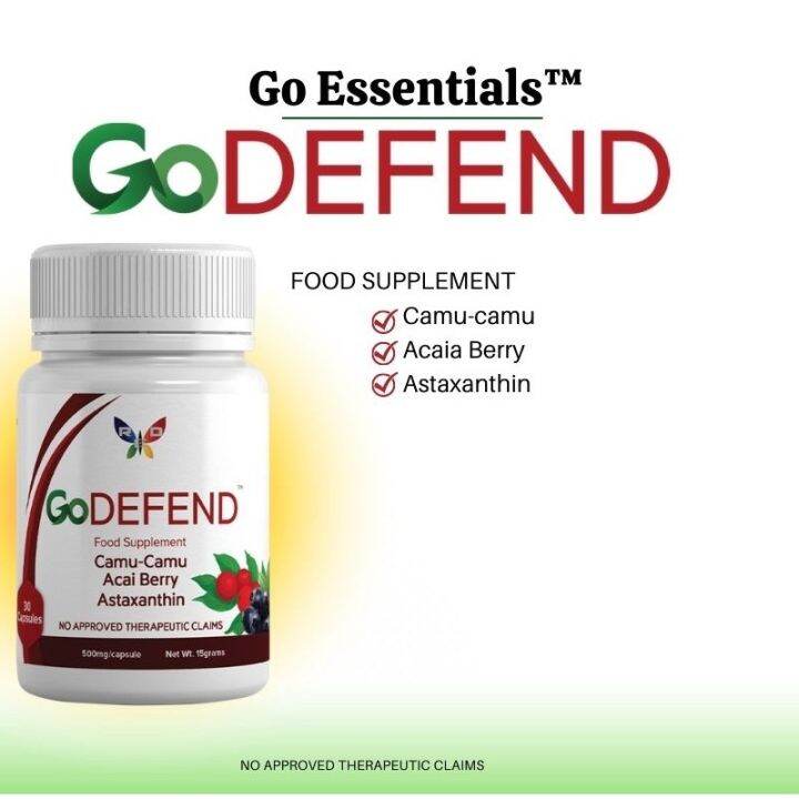 Go Defend Food Supplement by Go Essentials | Lazada PH