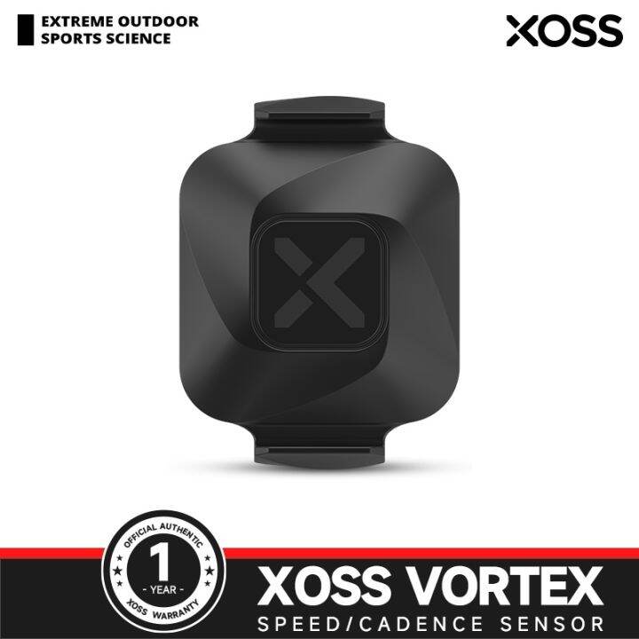 卍 XOSS VORTEX เซนเซอร์วัดความเร็วความเร็วสําหรับจักรยานมด บลูทูธ App IPX7 กันน้ํา | Lazada.co.th