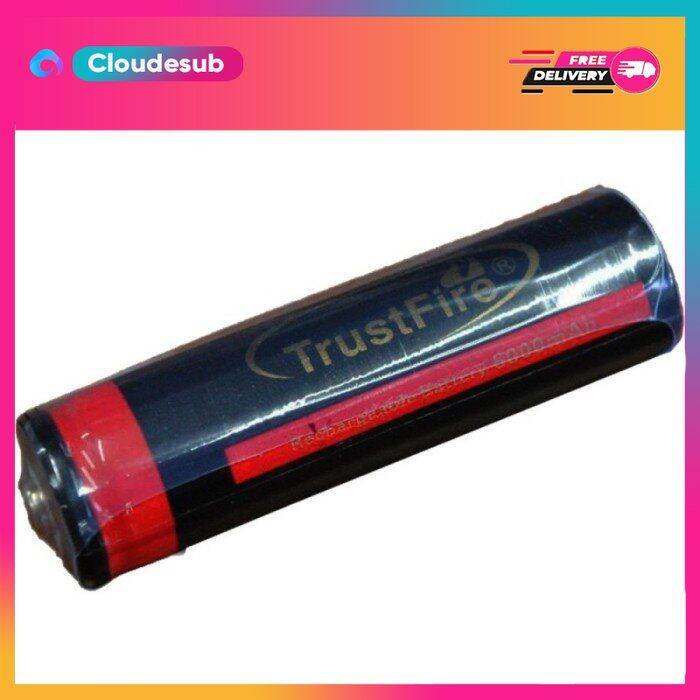 Baterai Li-ion Trustfire Rechargeable 18650 6000mAh 3.7V Button Top ...