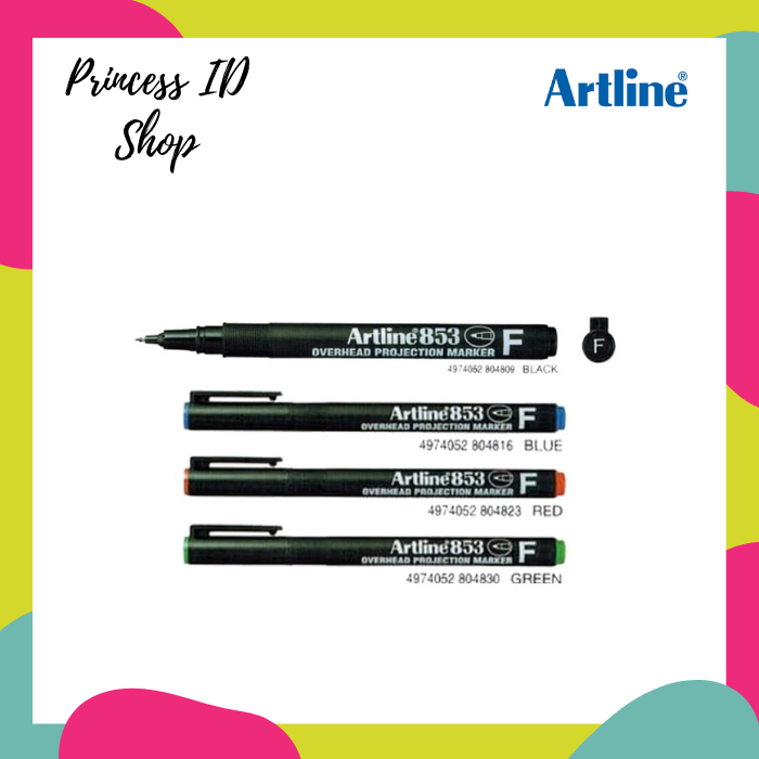 ARTLINE SPIDOL OHP OVERHEAD PROJECT PERMANENT MARKER EK-853 | Lazada ...