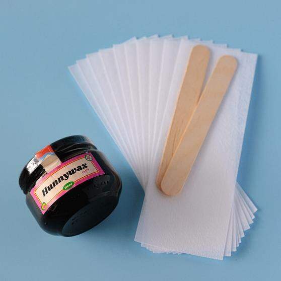 Hunnywax MINI Sugar Wax Kit - 100 natural hot / cold sugar waxing jar ...