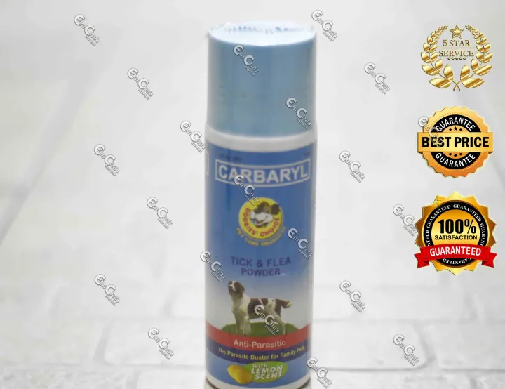 Doggie's Choice 100g CARBARIL (A.K.A. CARBARYL) Tick and Flea Powder ...