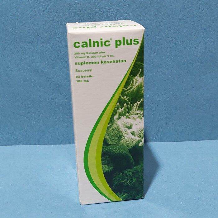 calnic plus sirup 100 ml | Lazada Indonesia