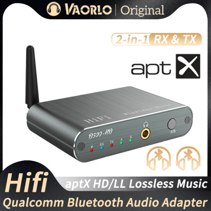 VAORLO Original Qualcomm aptX HD/LL Bluetooth Audio Transmitter ...